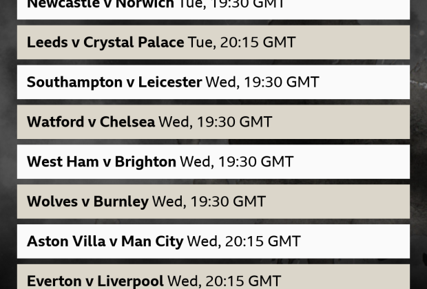 BBC Football Fixtures: Your Guide to Upcoming Matches – Invisiverse News