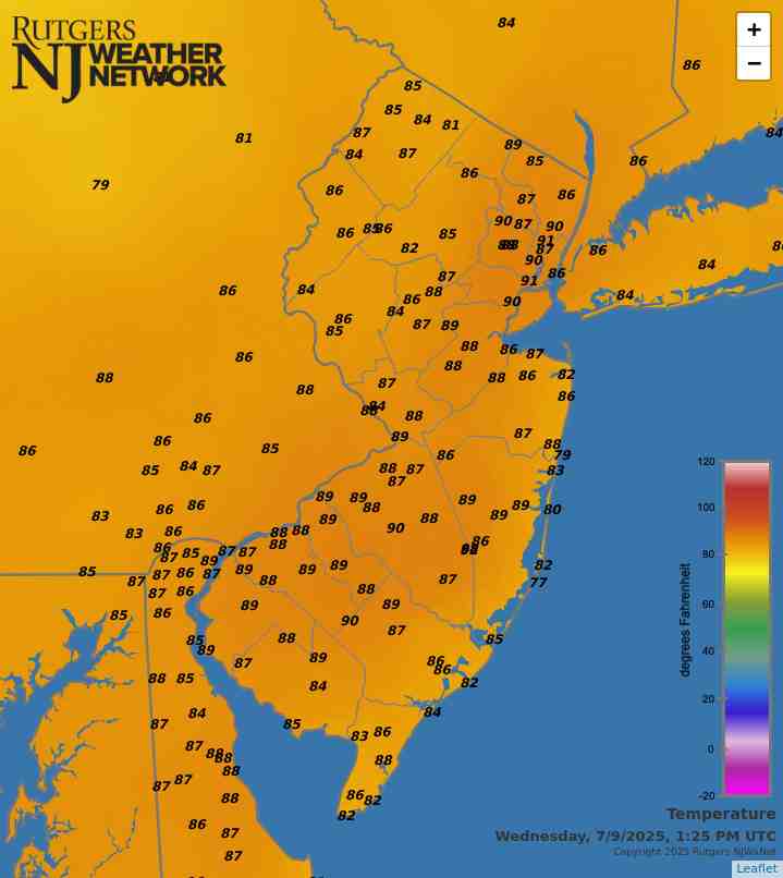 Current Weather and Climate Trends in New Jersey – Invisiverse News