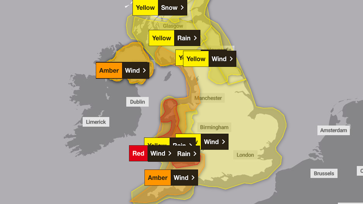 Understanding Weather Warnings Issued by the Met Office – Invisiverse News