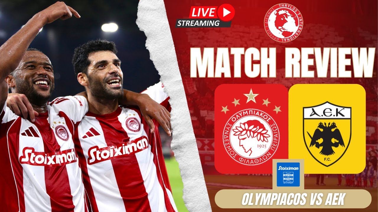 Olympiacos vs AEK Athens: A Rivalry in Greek Football – Invisiverse News