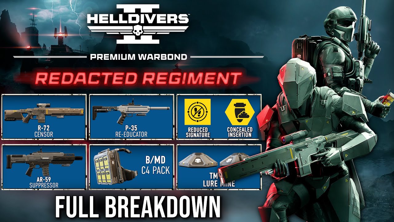 Understanding the Redacted Regiment Warbond Initiative – Invisiverse News