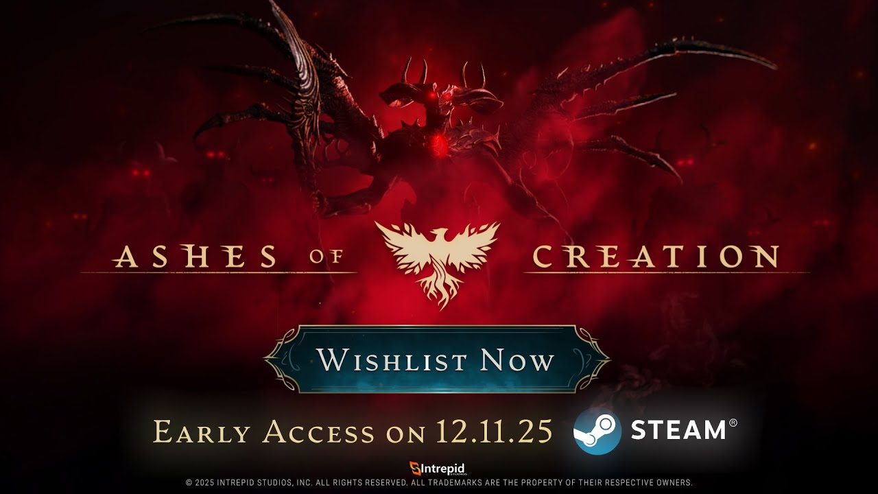 Ashes of Creation heads to Steam Early Access in December 2025 ...
