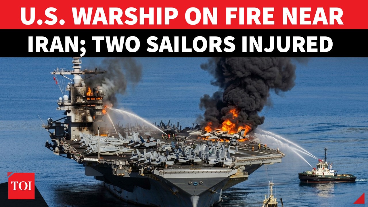 USS Gerald Ford aircraft carrier fire raises questions over safety and ...